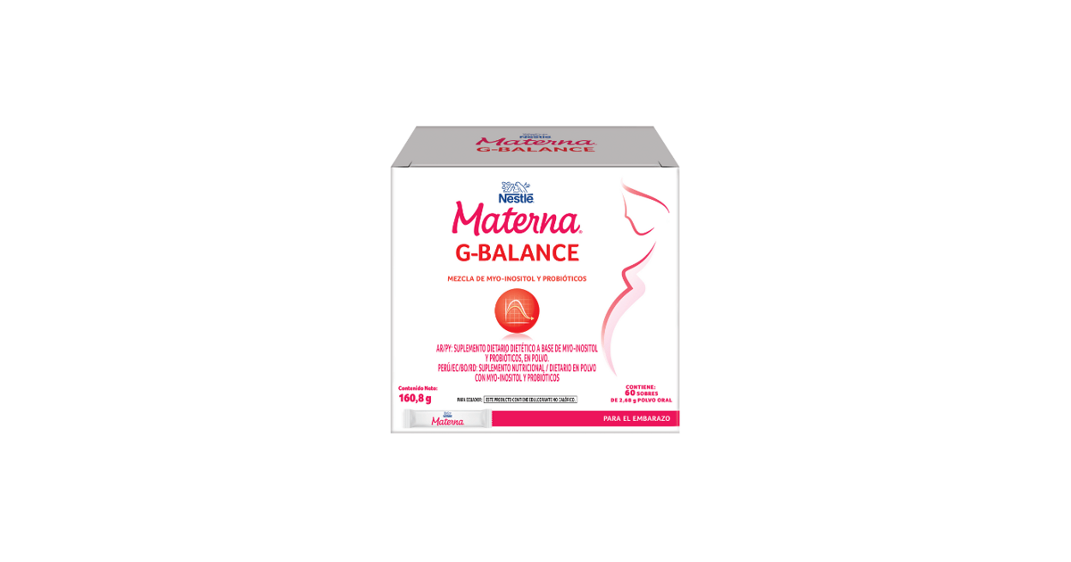 MATERNA® G-Balance Mezcla de Myo-Inositol | Nestlé® Materna